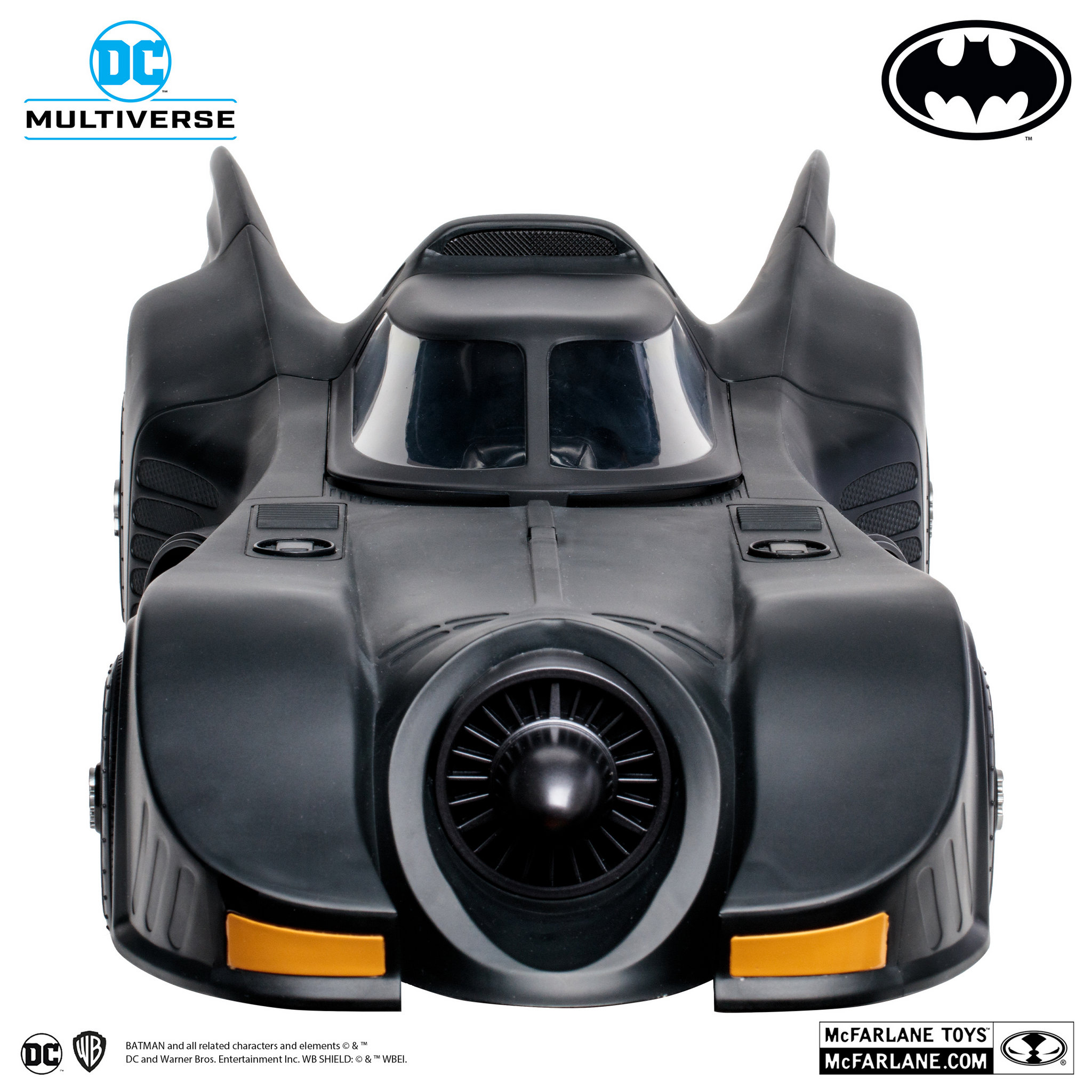 DC Multiverse Batman 89 Batmobile & Batman Gold Label Exclusive Live ...