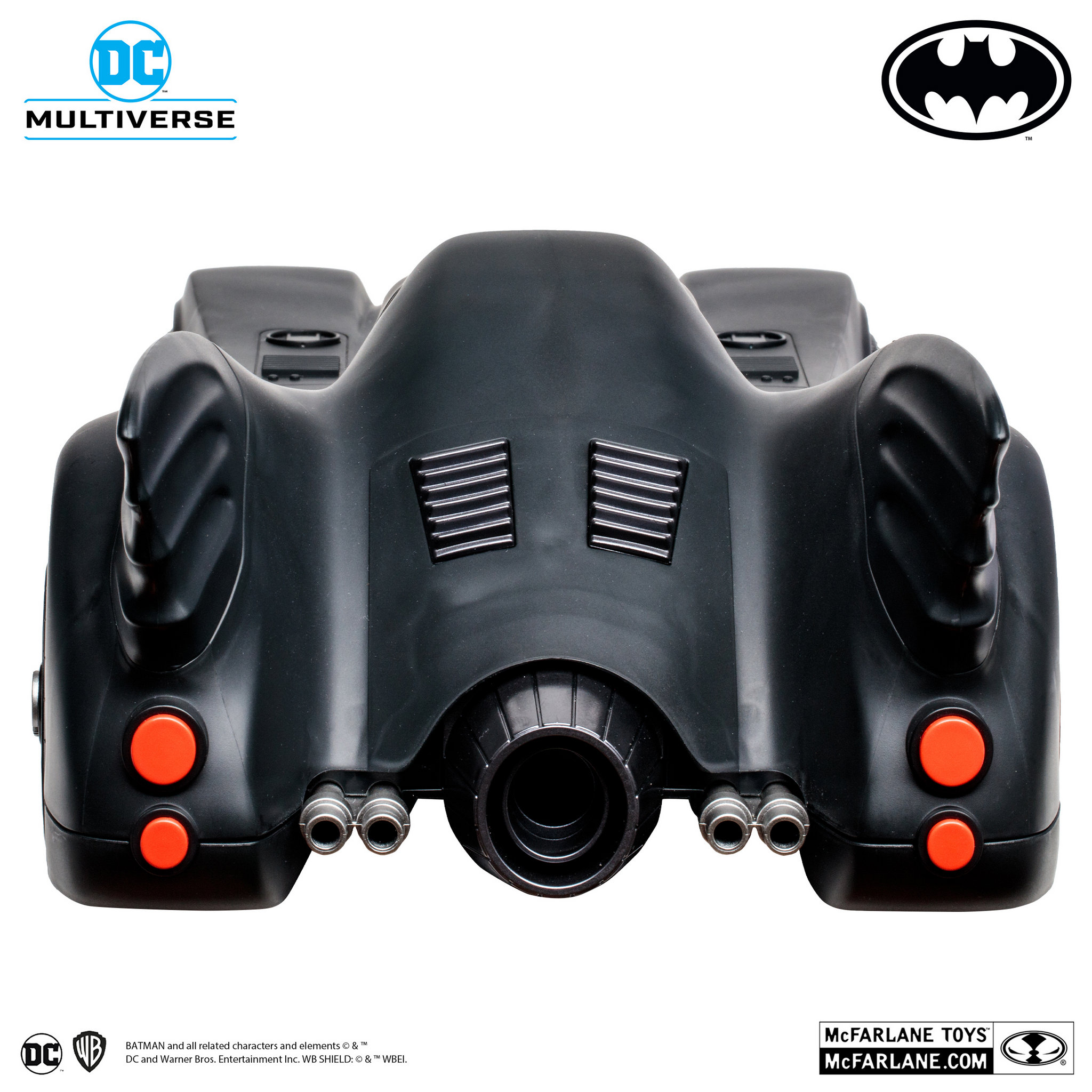 DC Multiverse Batman 89 Batmobile & Batman Gold Label Exclusive Live ...