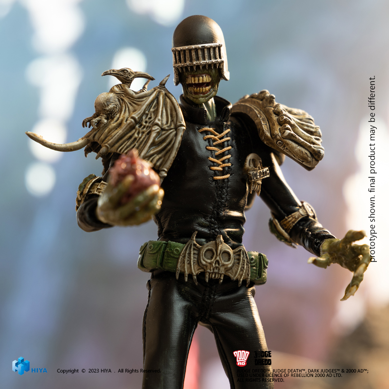 Judge Dread - Hiya Toys 6-Inch Scale Judge Death - The Toyark - News