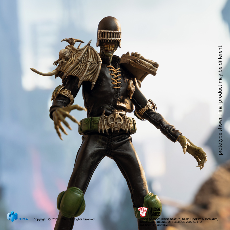 Judge Dread - Hiya Toys 6-Inch Scale Judge Death - The Toyark - News