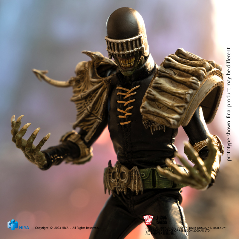 Judge Dread - Hiya Toys 6-Inch Scale Judge Death - The Toyark - News