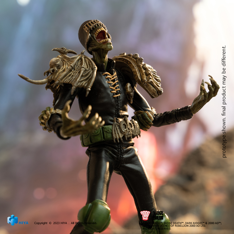 Judge Dread - Hiya Toys 6-Inch Scale Judge Death - The Toyark - News