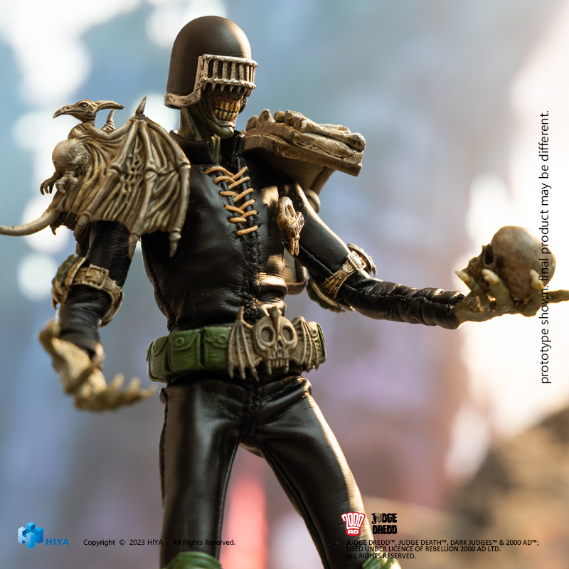 Judge Dread - Hiya Toys 6-Inch Scale Judge Death - The Toyark - News