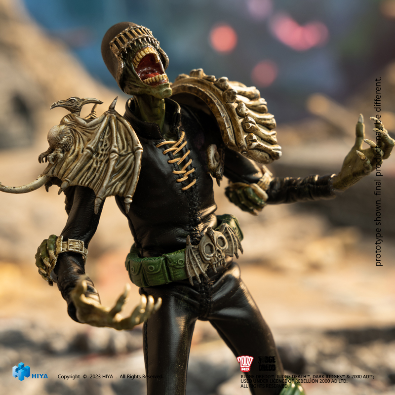 Judge Dread - Hiya Toys 6-Inch Scale Judge Death - The Toyark - News