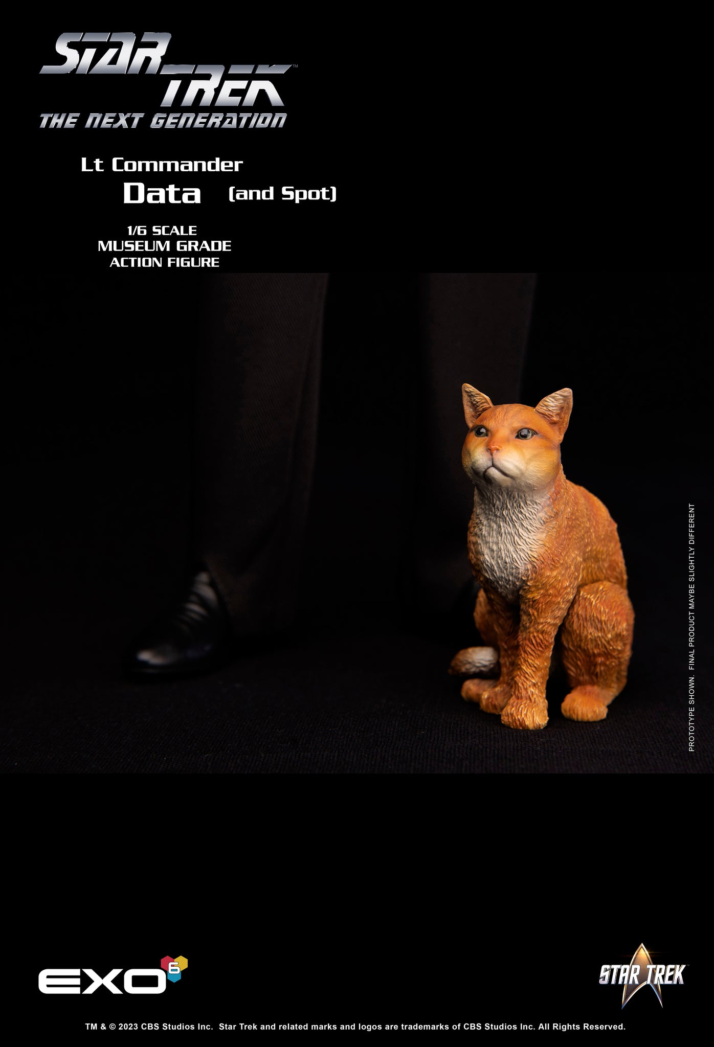 Star Trek: The Next Generation - Lt. Commander Data Figure by EXO-6 ...