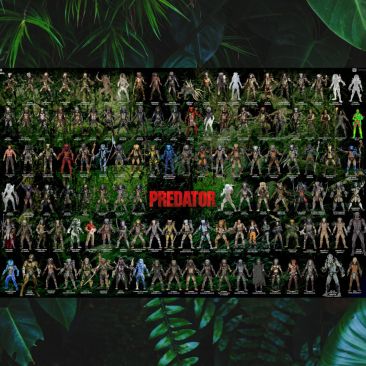 NECA 12 Days of Downloads 2023 - Predator Visual Guide - The Toyark - News