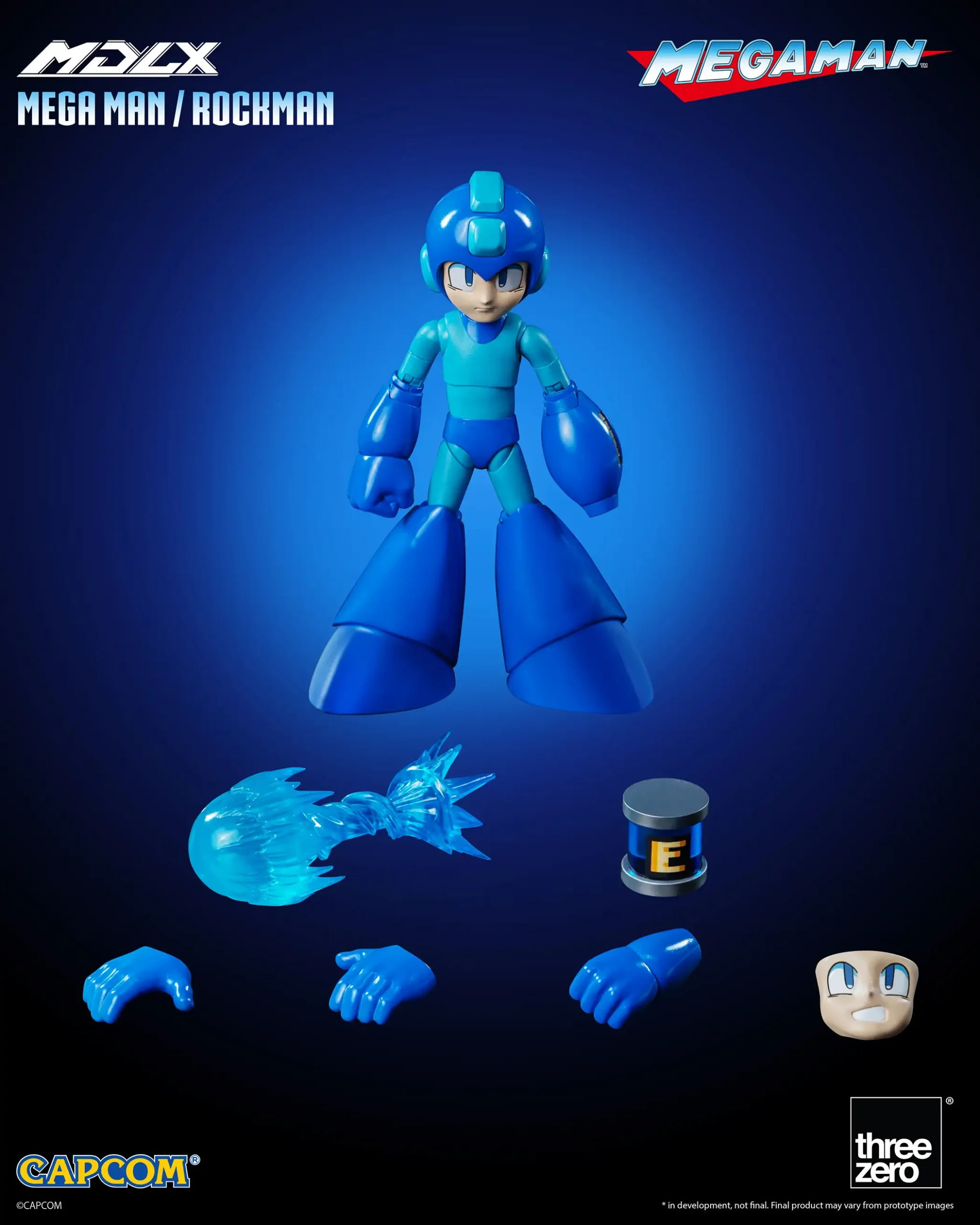 ThreeZero MDLX Mega Man Figure - The Toyark - News