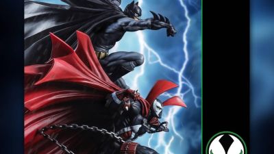 Spawn Batman Statue Drawing Board Crowdfund - The Toyark - News