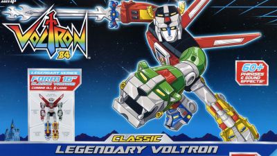 Voltron 40th Anniversary - Playmates Toys Voltron Box Set - The Toyark ...