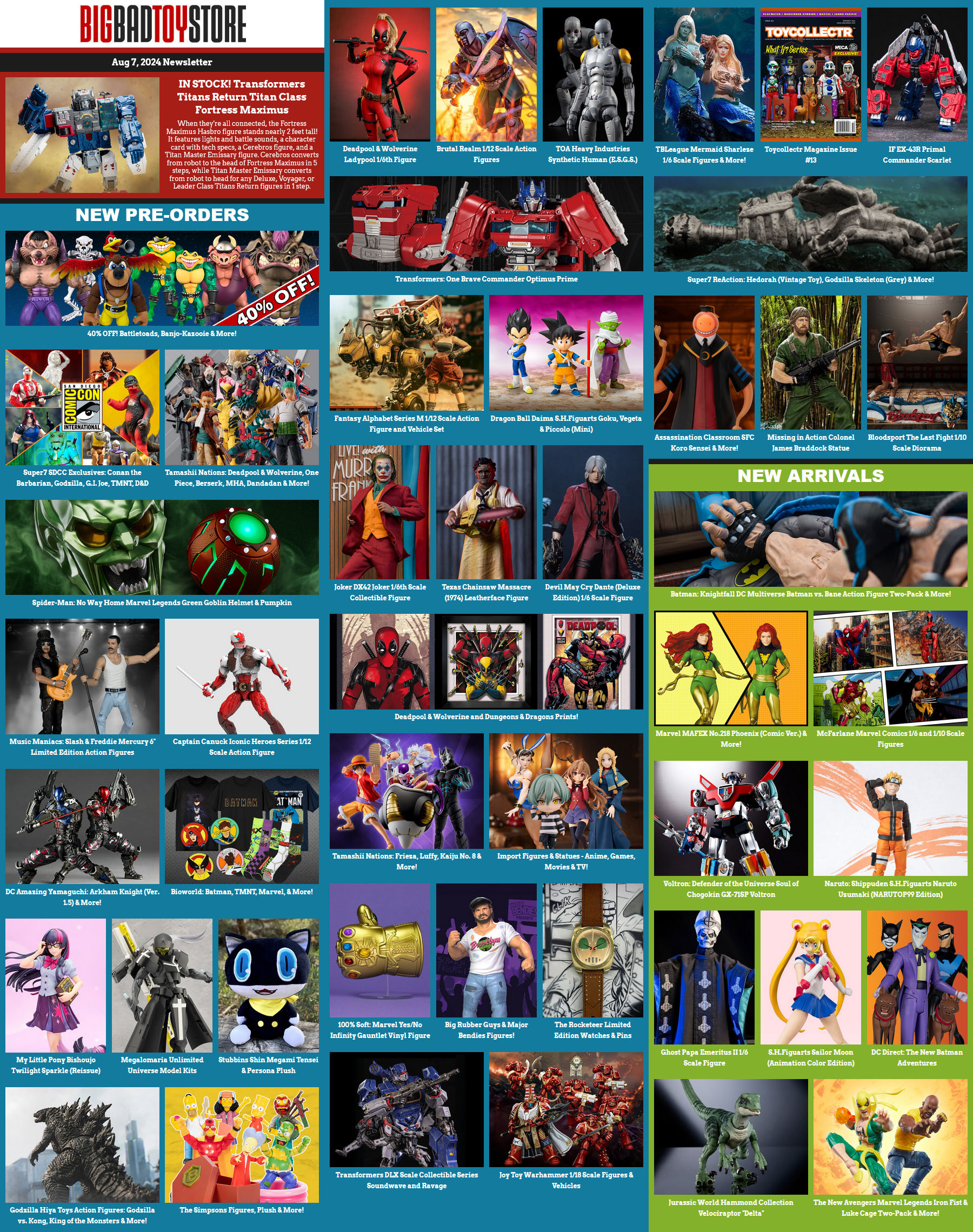 BBTS News - Fortress Maximus, Tamashii Nations, Super7 SDCC Exclusives ...