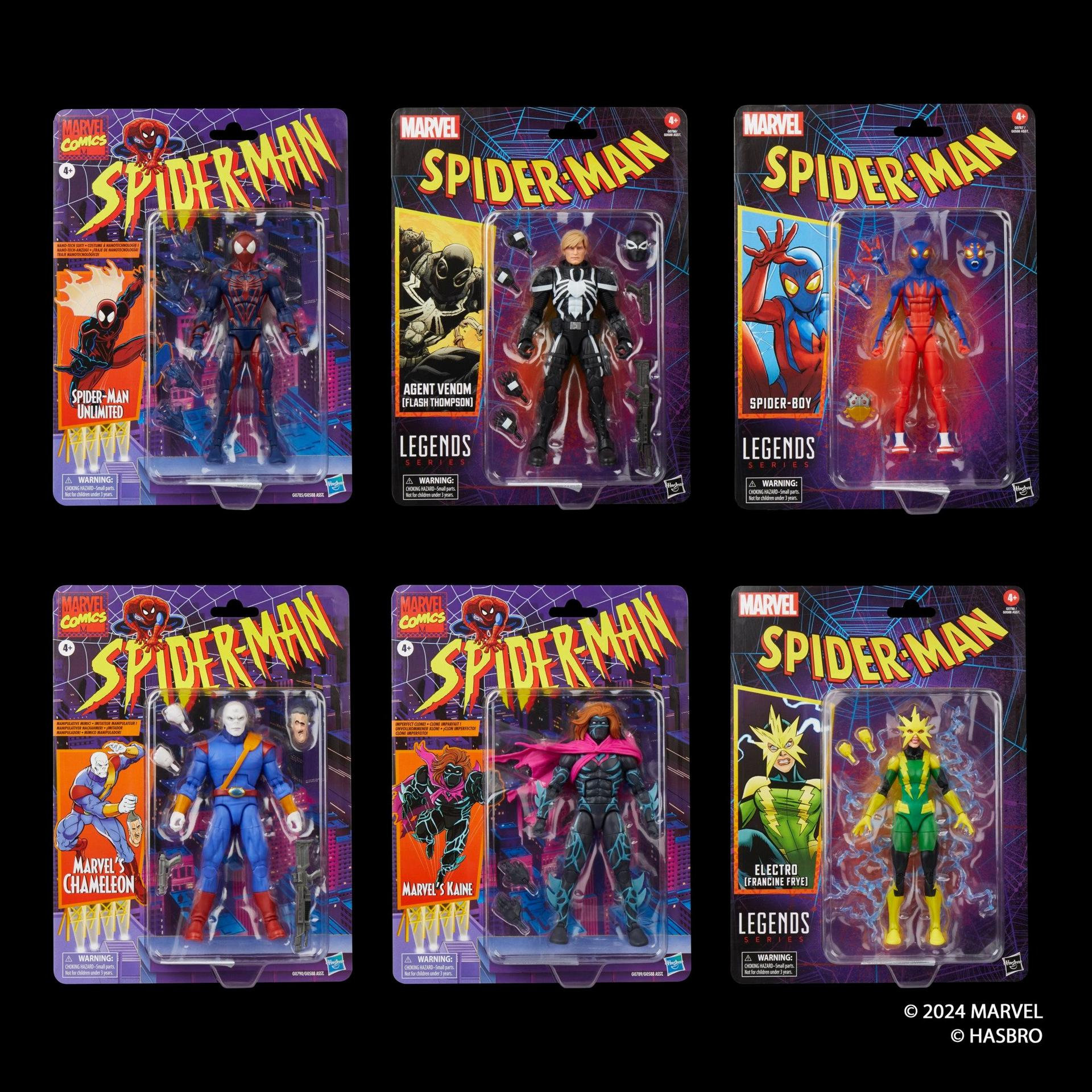 Marvel Legends Spider-Man Retro Card 2025 Wave 1 - The Toyark - News