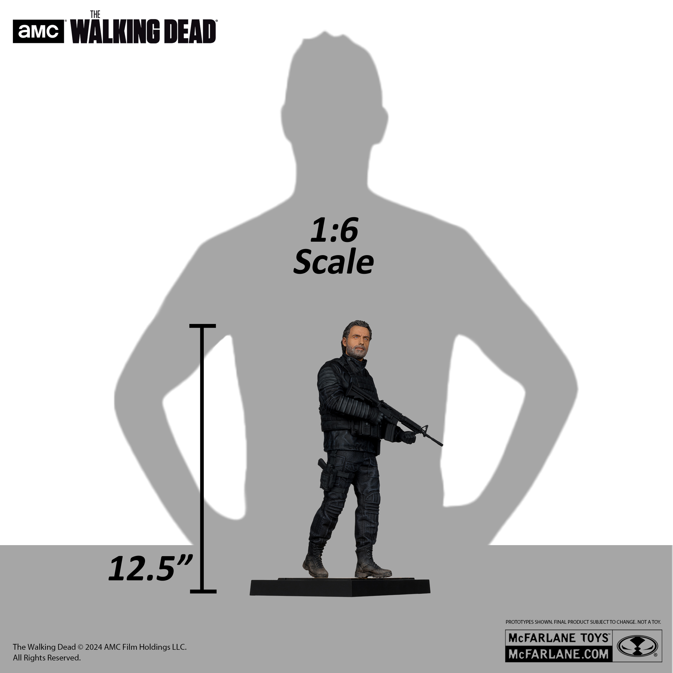 The Walking Dead: The Ones Who Live Rick Grimes 1/6th Resin Statue ...