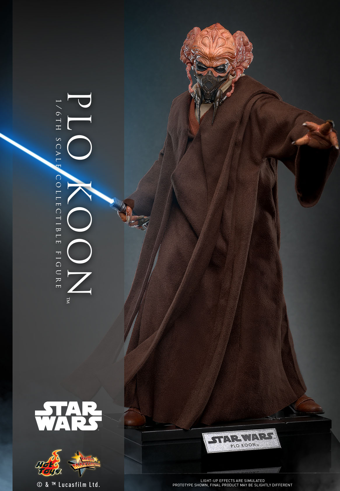 Star Wars: Revenge of the Sith - Hot Toys Plo Kloon Figure - The Toyark ...