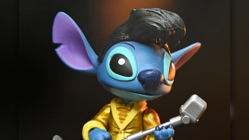Disney's Gold Suit Elvis Stitch by NECA - The Toyark - News