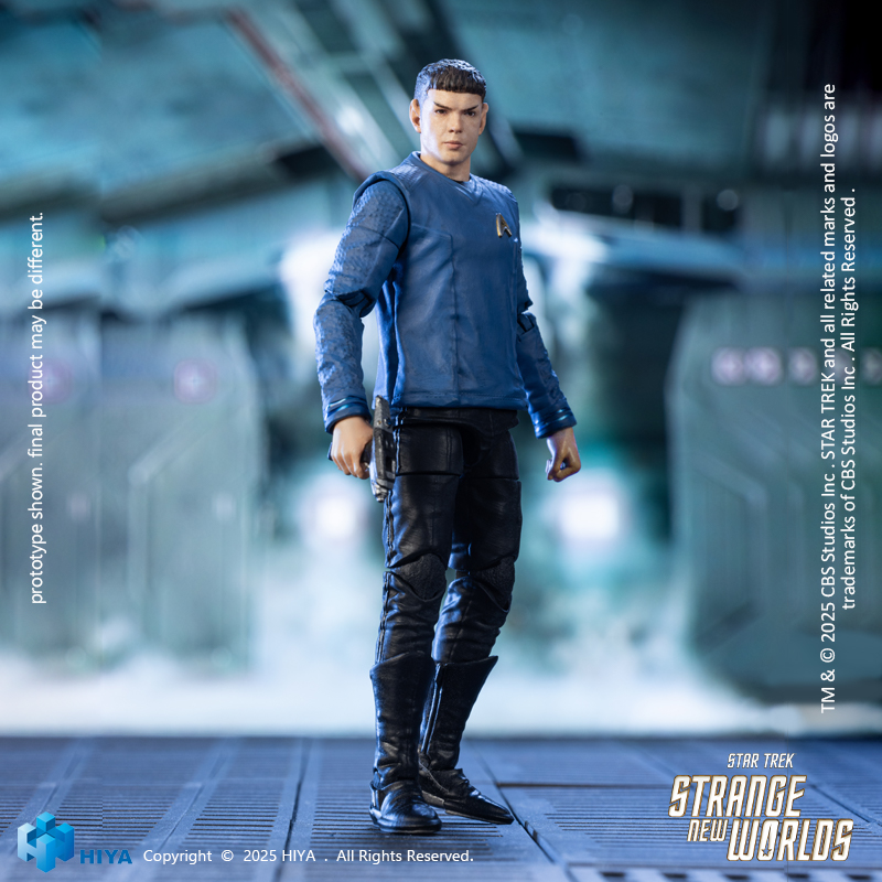 Star Trek: Strange New Worlds - Captain Pike and Spock Figures by Hiya Toys - The Toyark - News