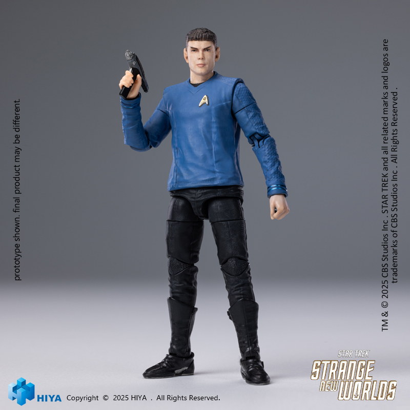 Star Trek: Strange New Worlds - Captain Pike and Spock Figures by Hiya Toys - The Toyark - News
