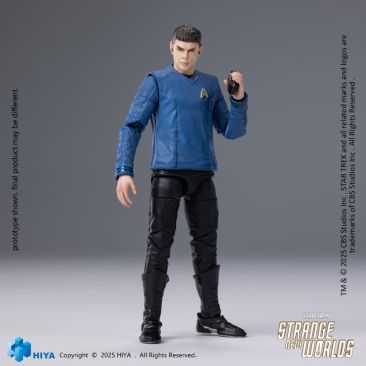 Star Trek: Strange New Worlds - Captain Pike and Spock Figures by Hiya Toys - The Toyark - News