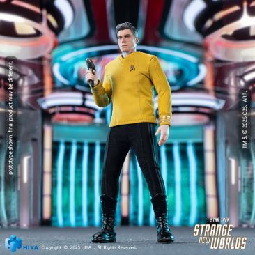Star Trek: Strange New Worlds - Captain Pike and Spock Figures by Hiya ...