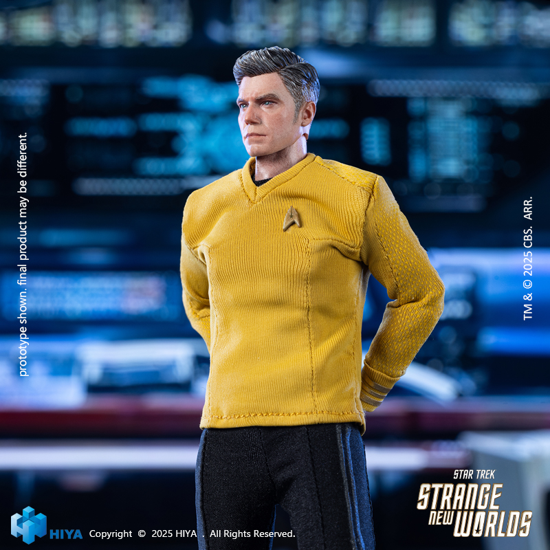 Star Trek: Strange New Worlds - Captain Pike and Spock Figures by Hiya ...