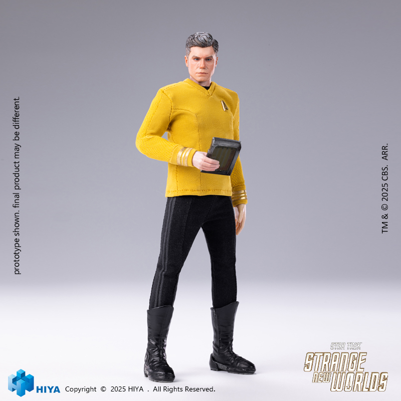 Star Trek: Strange New Worlds - Captain Pike and Spock Figures by Hiya ...
