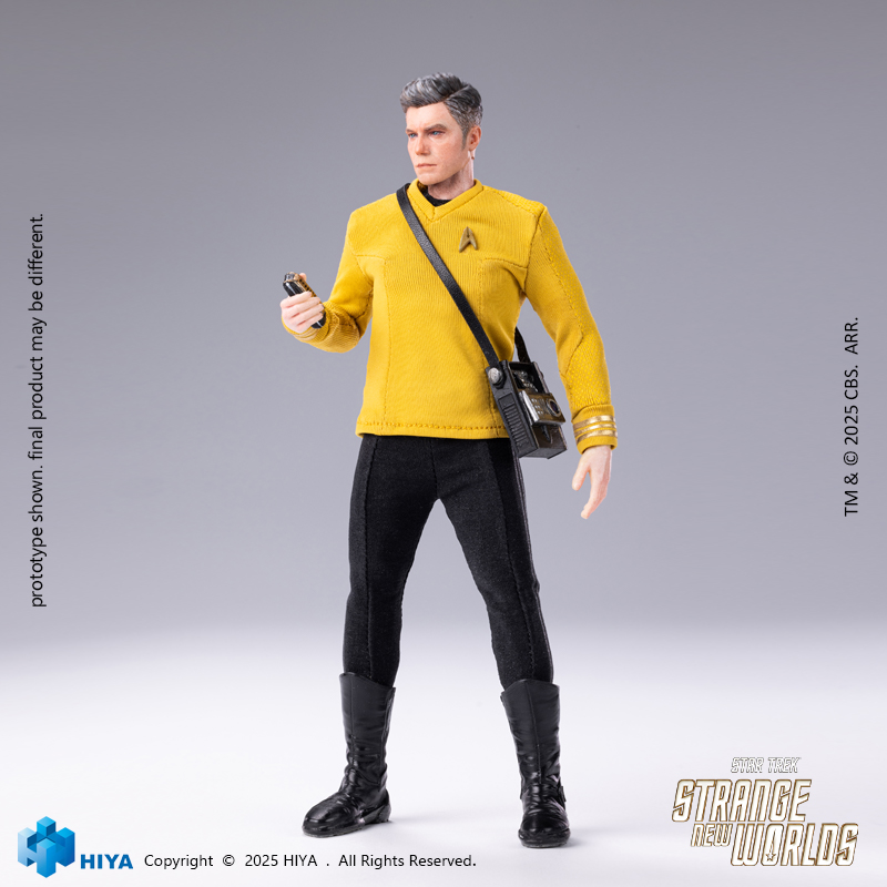 Star Trek: Strange New Worlds - Captain Pike and Spock Figures by Hiya ...