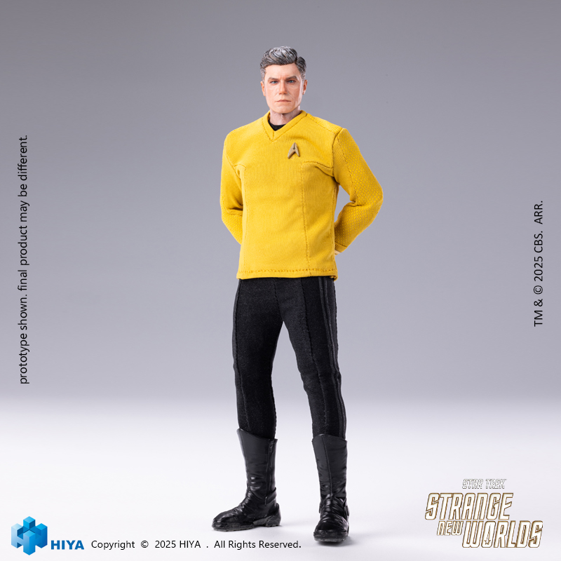 Star Trek: Strange New Worlds - Captain Pike and Spock Figures by Hiya ...