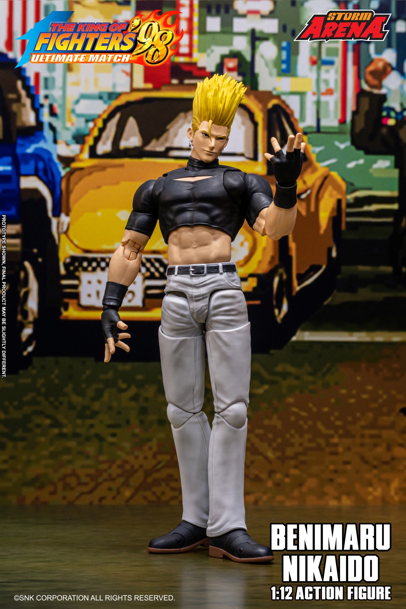 King of Fighter '98 - Storm Arena Benimaru Nikaido Figure - The Toyark ...