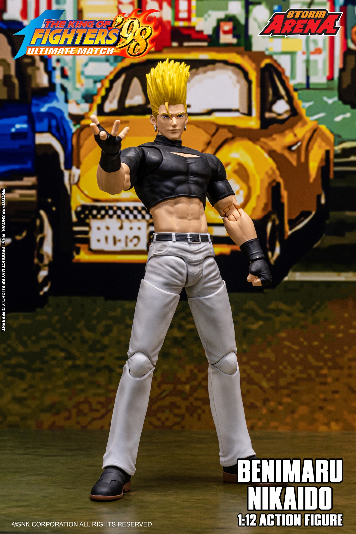 King of Fighter '98 - Storm Arena Benimaru Nikaido Figure - The Toyark ...