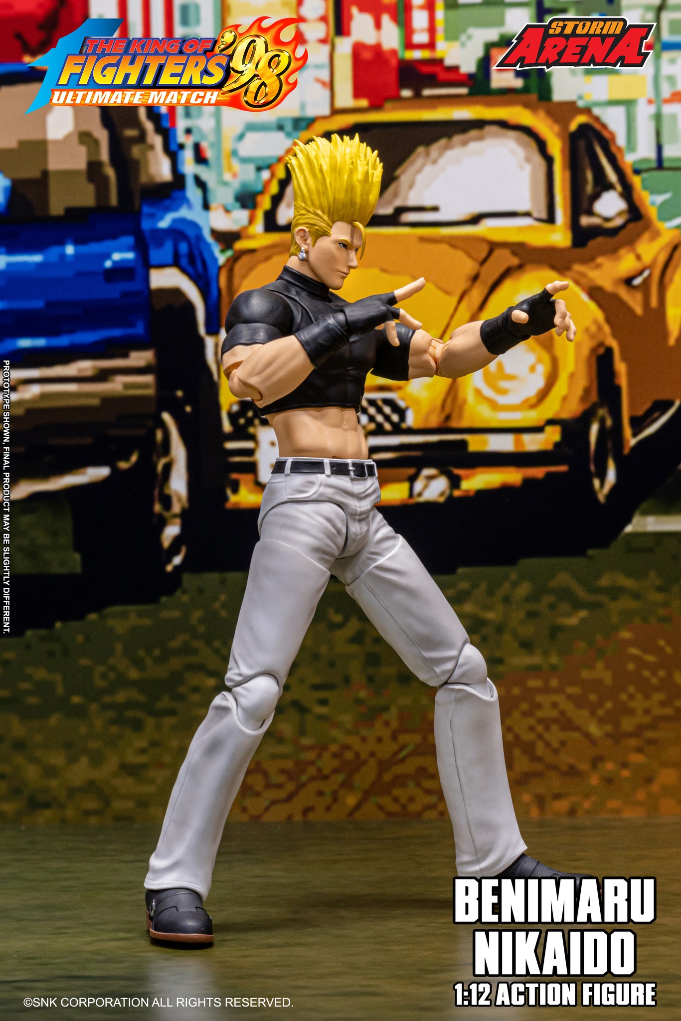 King of Fighter '98 - Storm Arena Benimaru Nikaido Figure - The Toyark ...