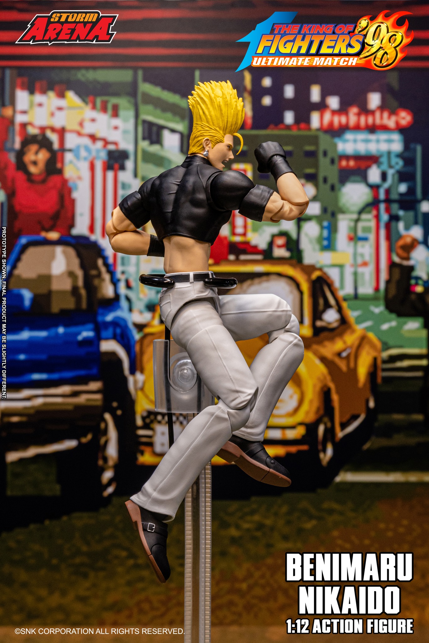 King of Fighter '98 - Storm Arena Benimaru Nikaido Figure - The Toyark ...