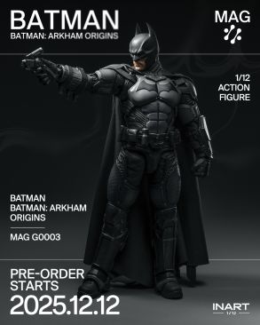 Batman: Arkham Origins - InArt Batman 1/12 Scale Figure by Queen ...