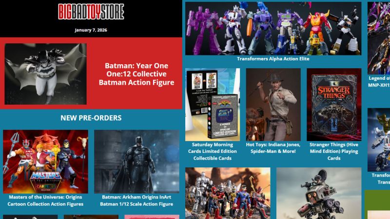 BBTS News- DC Comics, MOTU, Stranger Things, SpongeBob, Transformers ...