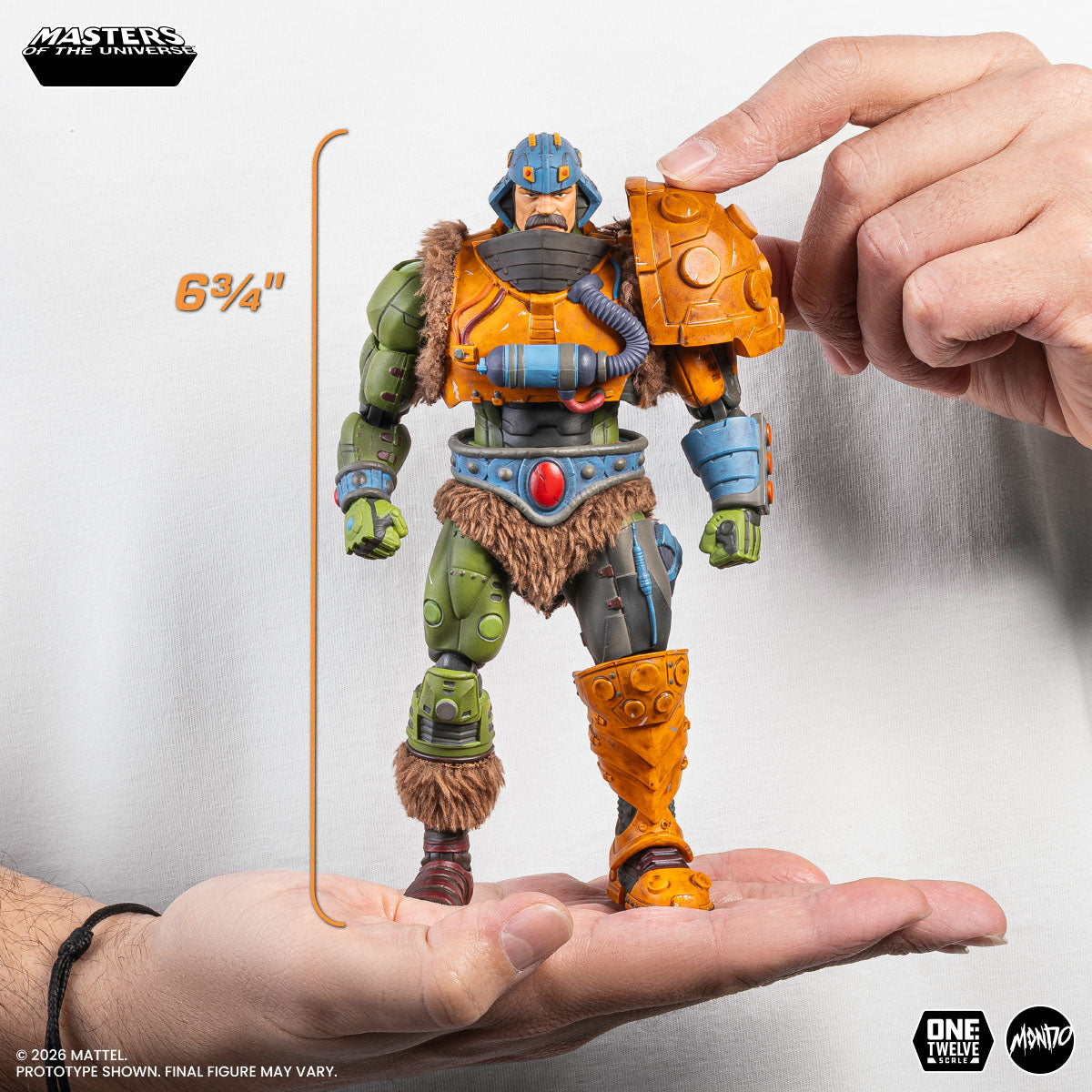 MOTU200X - Man-At-Arms 1/12 Scale Figure by Mondo - The Toyark - News